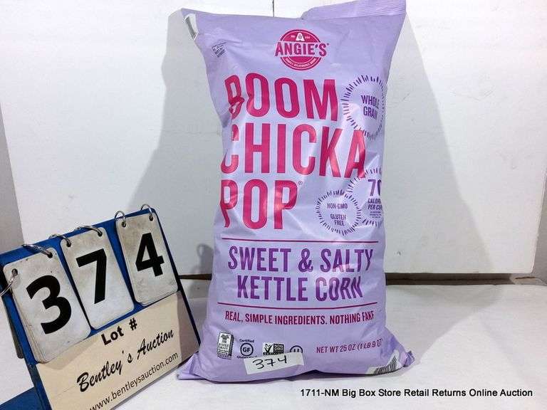 BOOM CHICKA POP POPCORN, 25 OZ - Bentley & Associates, LLC