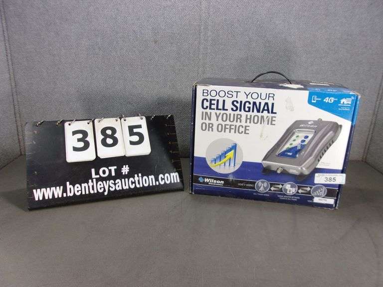 WILSON ELECTRONICS CELL SIGNAL BOOSTER - Bentley & Associates, LLC