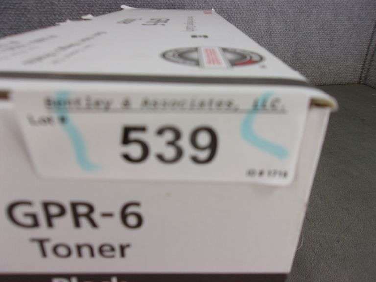 CANON GPR-6 TONER-BLACK - Bentley & Associates, LLC
