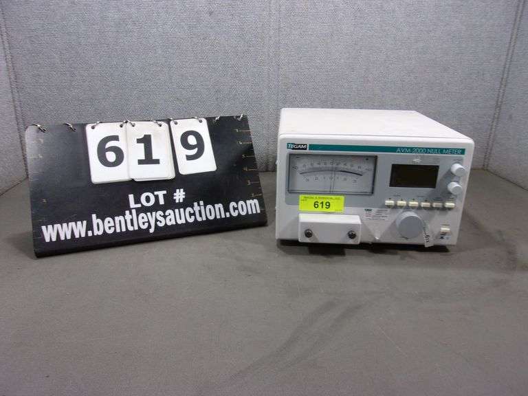 TEGAM AVM-2000 NULL METER - Bentley & Associates, LLC