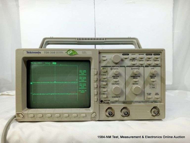 TEKTRONIX TDS310 TWO CHANNEL OSCILLOSCOPE - Bentley & Associates, LLC