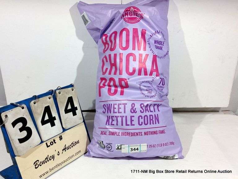 BOOM CHICKA POP POPCORN, 25 OZ - Bentley & Associates, LLC