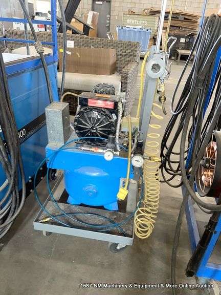 COPELAND COMPRESSOR W/ TANK & CART - Bentley & Associates, LLC