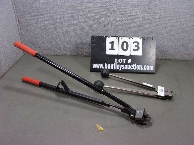 LOT (2): ERRAND MODEL: 1951A & ELMO MFG. CO. MODEL: E BANDING CUTTER ...