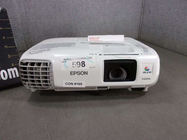 EPSON H687A PROJECTOR - Bentley & Associates, LLC