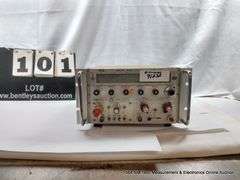 SYSTRON DONNER 5000A SWEEPER - Bentley & Associates, LLC