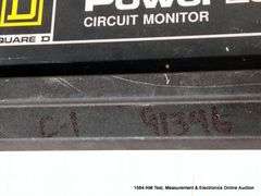 SQUARE D POWER LOGIC CIRCUIT MONITOR - Bentley & Associates, LLC