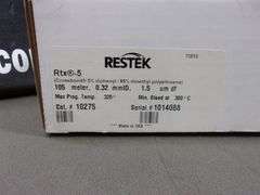 RESTEK RTX-5 GC CAPILLARY COLUMN - Bentley & Associates, LLC