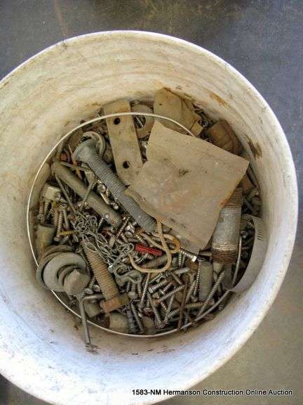 BUCKETS: SCREWS, BOLTS - Bentley & Associates, LLC