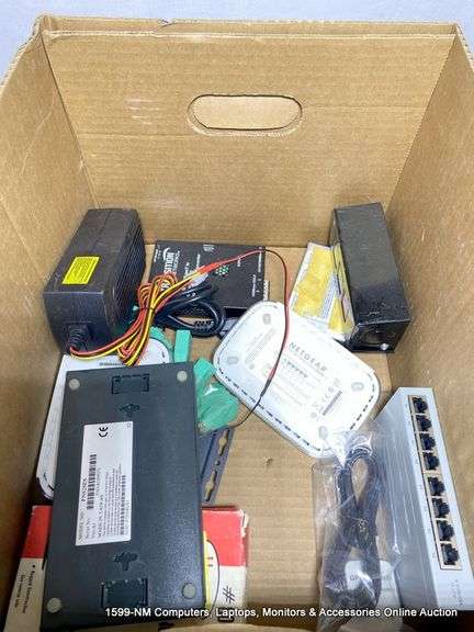 BOX: MISC ELECTRONICS - MISSING PARTS - AS IS - Bentley & Associates, LLC