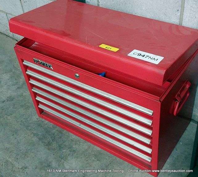 HOMAK TOOL CABINET TOP TOOLBOX - Bentley & Associates, LLC
