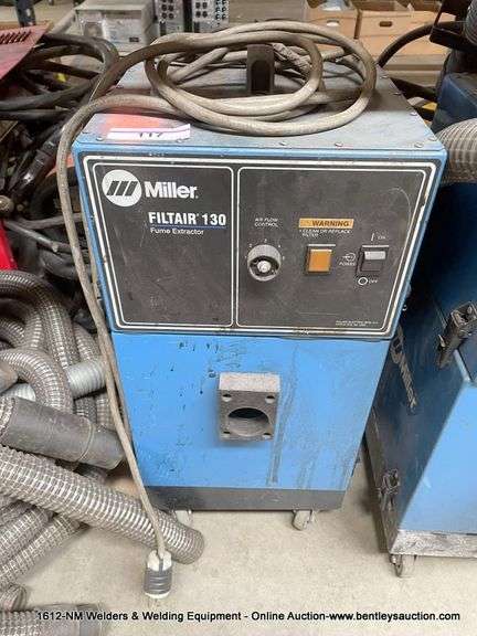 MILLER FILTAIR 130 FUME EXTRACTOR - Bentley & Associates, LLC