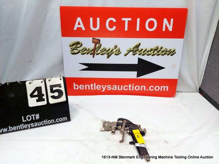 BINKS MODEL #18 PAINT SPRAY GUN - Bentley & Associates, LLC
