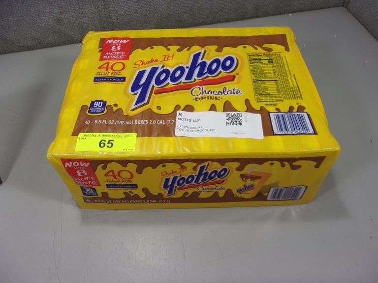 YOO-HOO CHOCOLATE MILK BOXES - Bentley & Associates, LLC