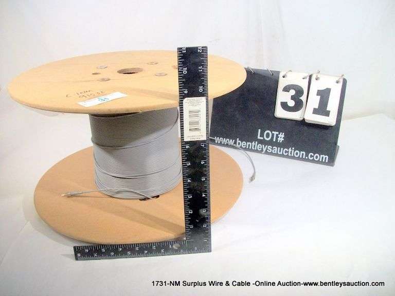 SPOOL-FIBER OPTIC CABLE - Bentley & Associates, LLC