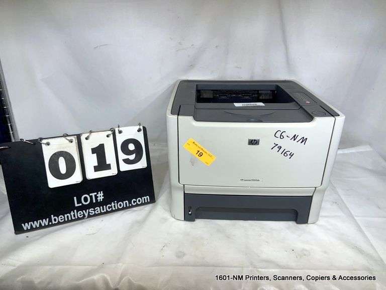 HP LASERJET P2015DN - Bentley & Associates, LLC