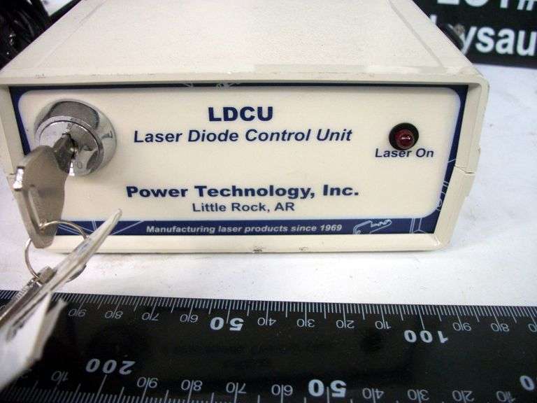 POWER TECHNOLOGY INC LDCU LASER DIODE CONTROL UNIT - Bentley ...