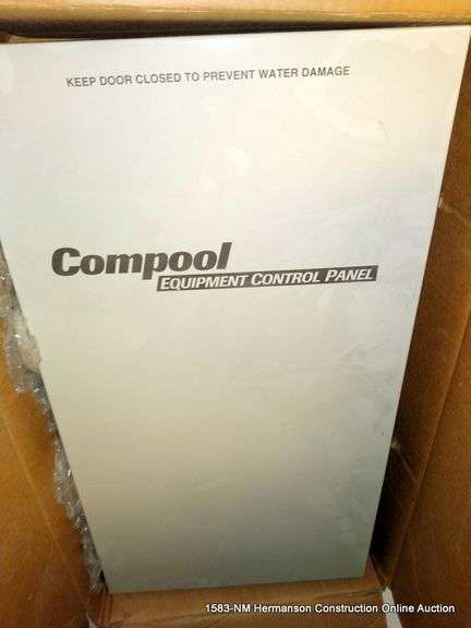 PENTAIR COMPOOL EQUIPMENT CONTROL PANEL LX 3400L LOAD CENTER - Bentley ...