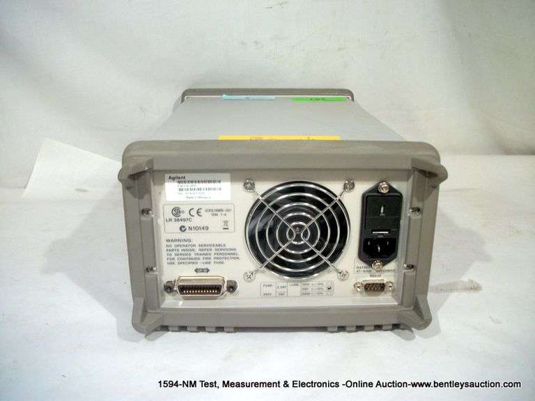 AGILENT E-3631A TRIPLE OUTPUT P.S. - Bentley & Associates, LLC