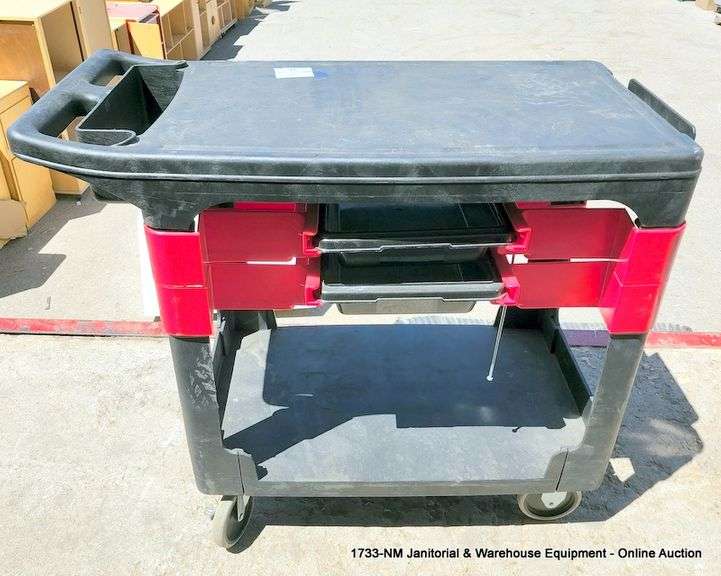 RUBBERMAID MOBILE CABINET WORKBENCH - Bentley & Associates, LLC