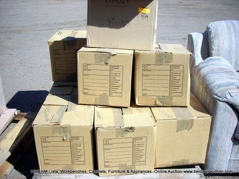 PALLET: BOXES - ASSORTED LIBRARY BOOKS - Bentley & Associates, LLC