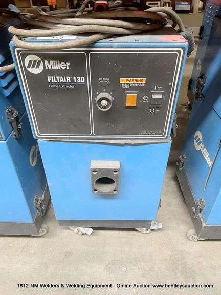 MILLER FILTAIR 130 FUME EXTRACTOR - Bentley & Associates, LLC