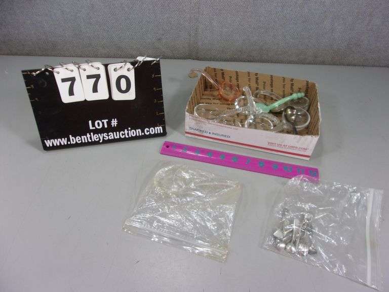 BOX: ASSORTED GLASS LADLES - Bentley & Associates, LLC