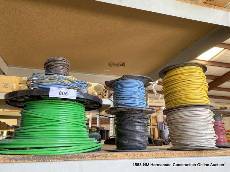 SPOOLS: WIRE - 12 AWG, 8 AWG - Bentley & Associates, LLC