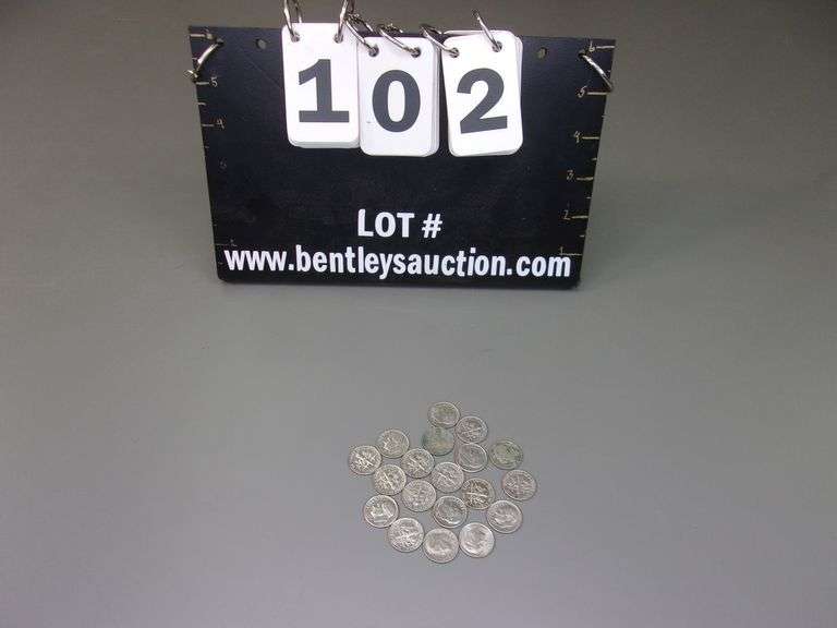 1966 - 2020D ROOSEVELT DIMES (19X MONEY) - Bentley & Associates, LLC