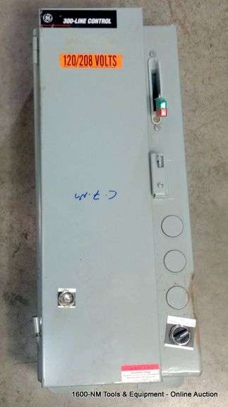 GE 300 LINE CONTROL ENCLOSURE - Bentley & Associates, LLC