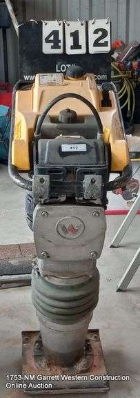 WACKER BS 60-2I TAMPER - Bentley & Associates, LLC