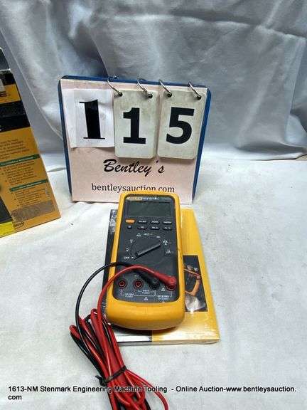 FLUKE 83V INDUSTRIAL MULTIMETER - Bentley & Associates, LLC