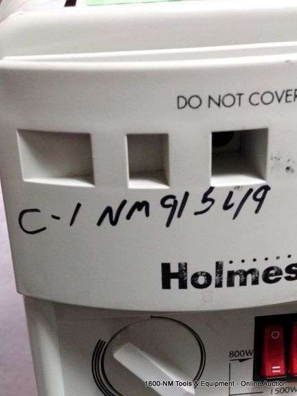 HOLMES RADIATOR HEATER - Bentley & Associates, LLC