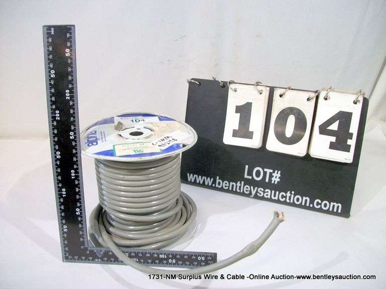 SPOOL-CABLE WIRE - Bentley & Associates, LLC