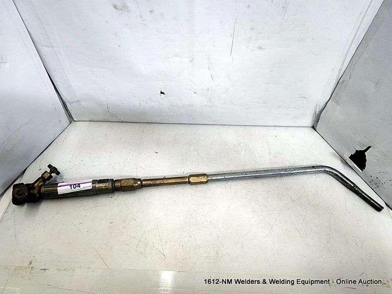 OXWELD OXY-ACETYLENE BLOW PIPE W-24-R - Bentley & Associates, LLC