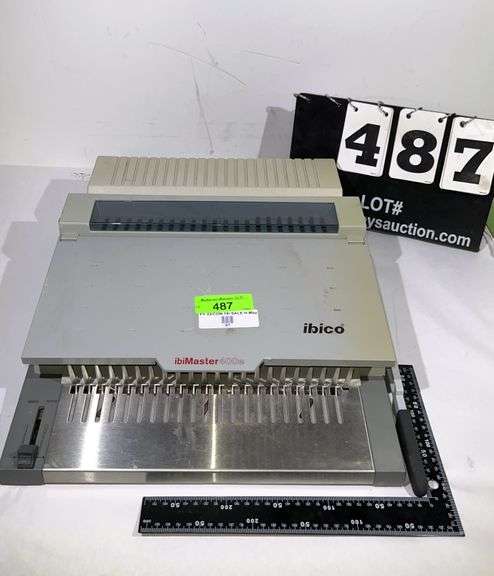 IBICO IBIMASTER 400E BINDER - Bentley & Associates, LLC