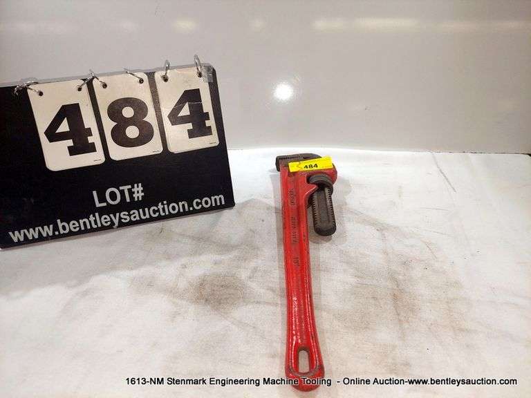 RIGID HEAVY DUTY 18" PIPE WRENCH - Bentley & Associates, LLC