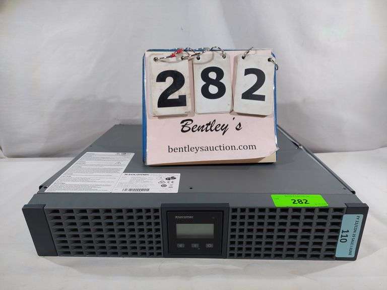 SOCOMEC NRT2-U2200C POWER SUPPLY - Bentley & Associates, LLC