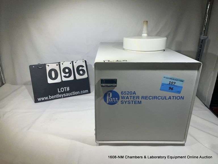 PARR 6520A WATER RECIRCULATION SYSTEM - Bentley & Associates, LLC