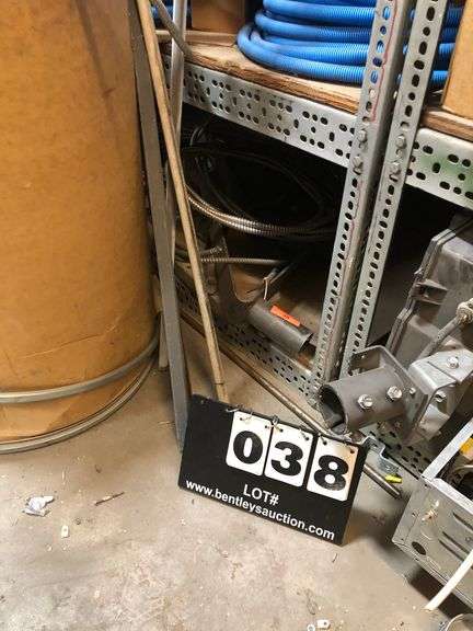 2 TRIANGLE BARS, SMALL METAL ELECTRIC WIRE - Bentley & Associates, LLC