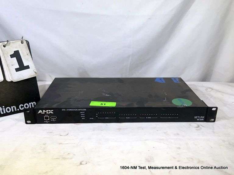 AMX NET LINX NX-3200 SWITCH - Bentley & Associates, LLC