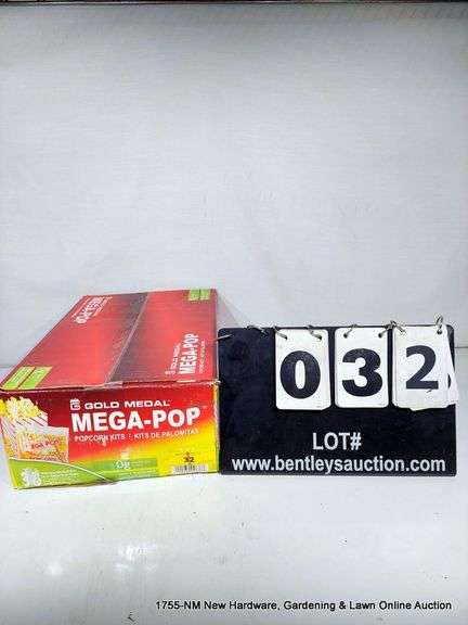 BOX: GOLD MEDAL MEGA-POP POPCORN KITS - 36 PER BOX - Bentley ...