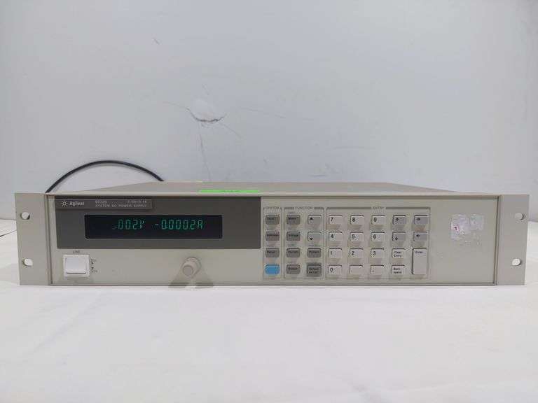 AGILENTY 6632B SYSTEM DC POWER SUPPLY - Bentley & Associates, LLC