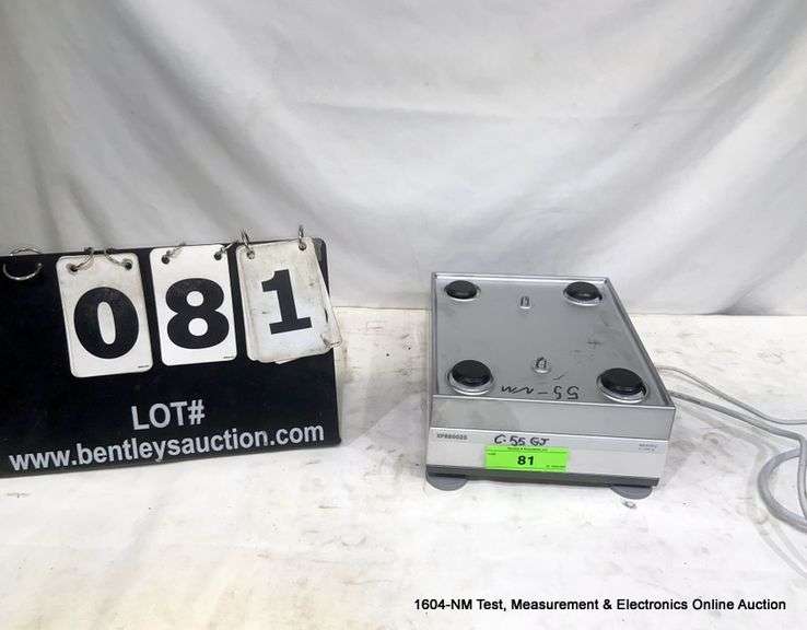METTLER TOLEDO XPR6002S SCALE - MISSING PLATE - Bentley & Associates, LLC
