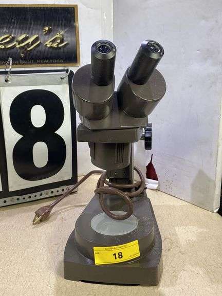 SWIFT STEREO EIGHTY MICROSCOPE - Bentley & Associates, LLC