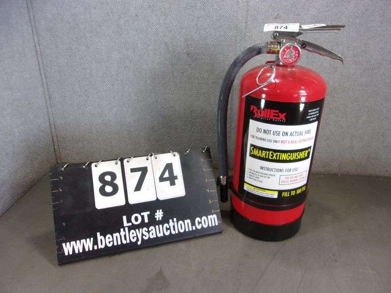 BULLEX DIGITAL SAFETY SMART EXTINGUISHER- FOR TRAINING ONLY - Bentley ...
