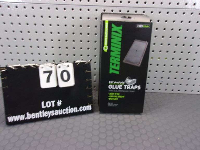 LOT: 4 TERMINIX RAT & MOUSE GLUE TRAPS - Bentley & Associates, LLC