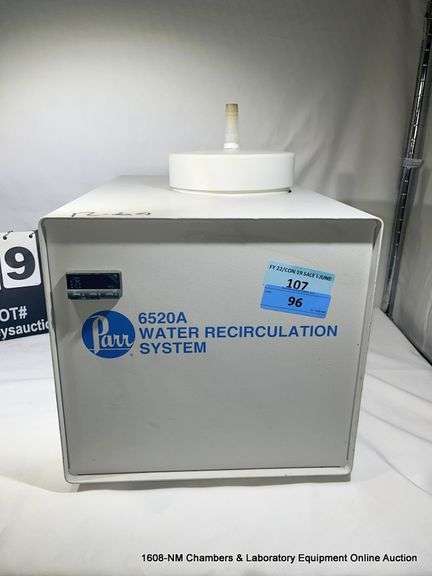 PARR 6520A WATER RECIRCULATION SYSTEM - Bentley & Associates, LLC