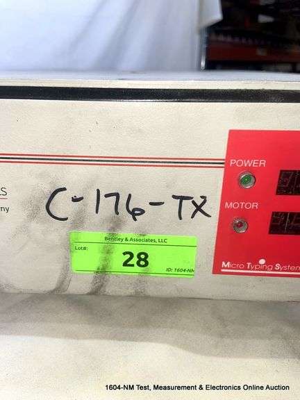 ORTHO CLINICAL DIAGNOSTICS MTS CENTRIFUGE - Bentley & Associates, LLC