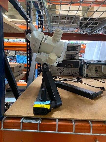 LEICA MZ8 MICROSCOPE HEAD W/ 312610 STAND - Bentley & Associates, LLC